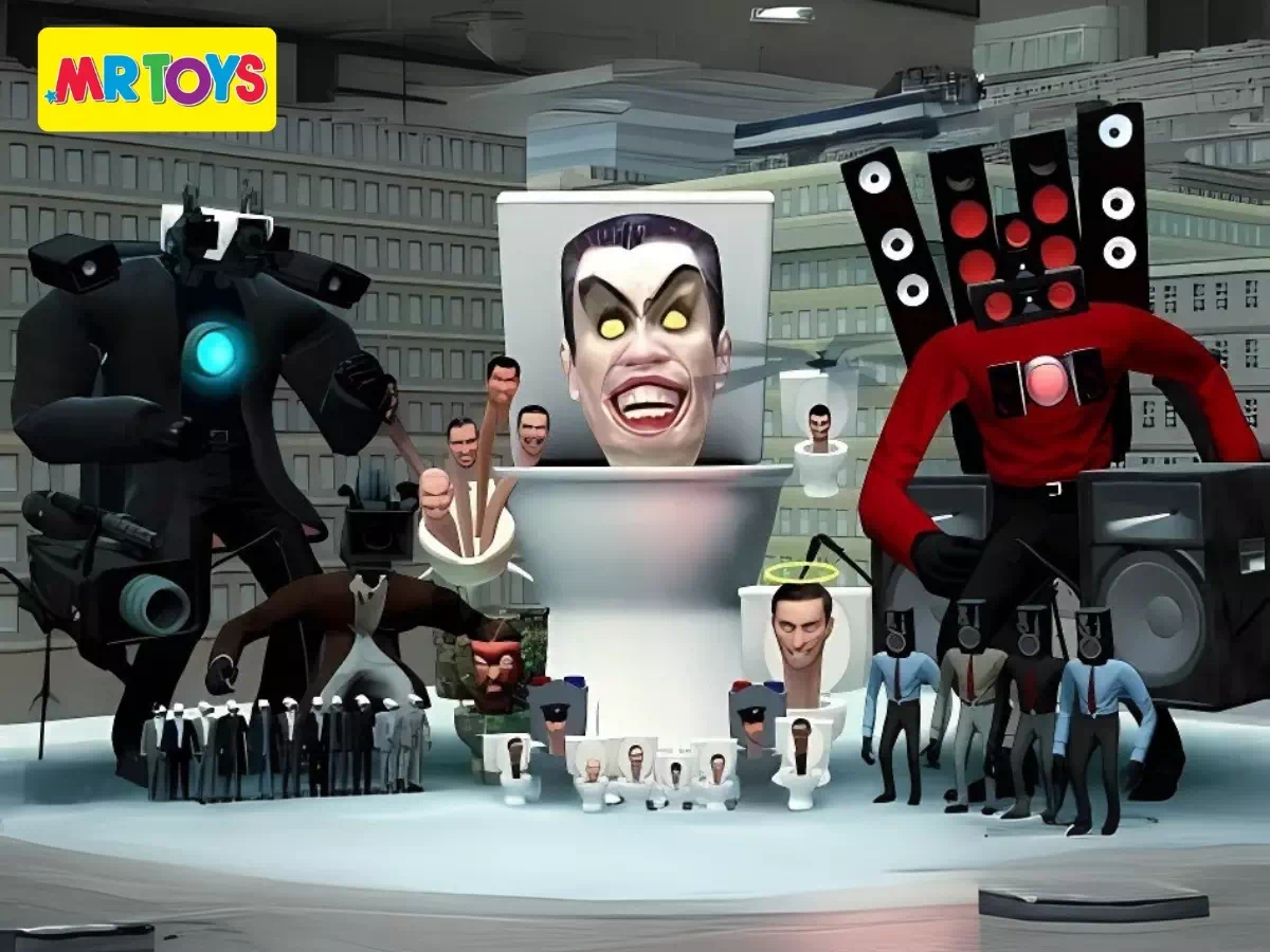 Enter the Dystopian World of Skibidi Toilet with Skibidi Toys